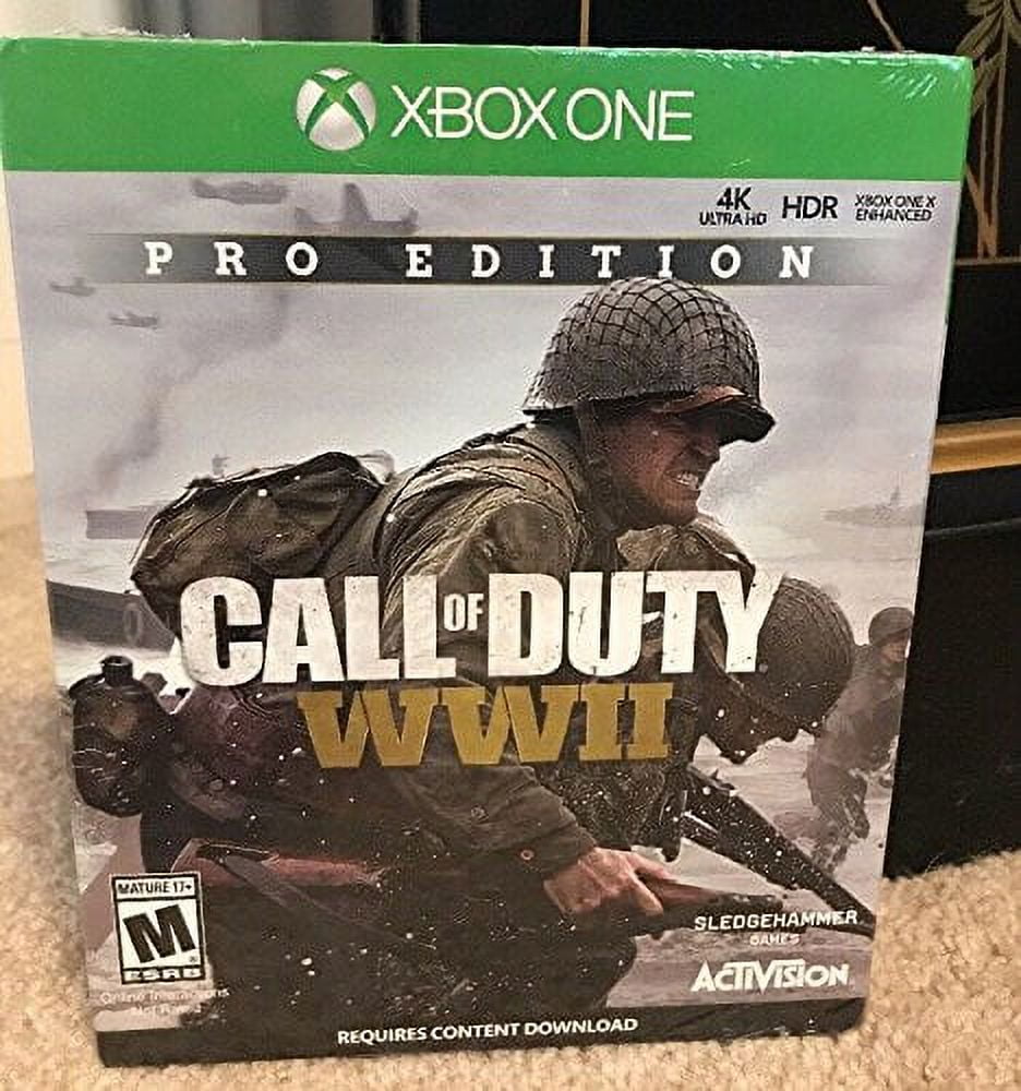 Call Of Duty Wwii (Ww2) Pro Edition For Microsoft Xbox One - Walmart.com