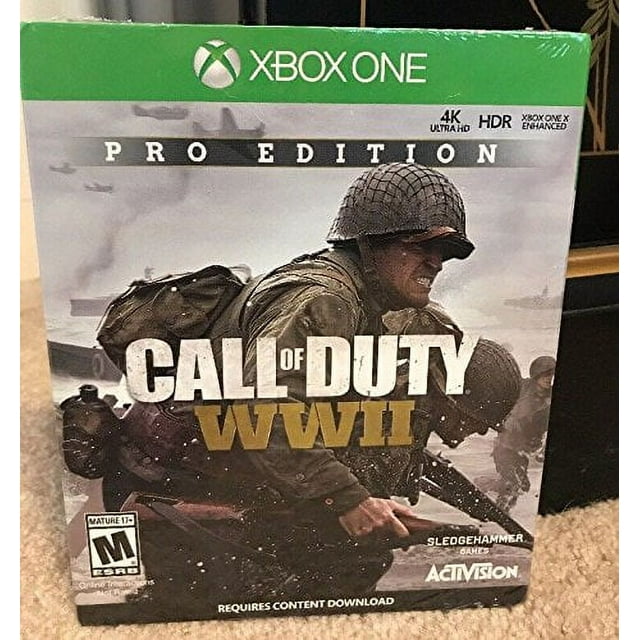 Call Of Duty Wwii (Ww2) Pro Edition For Microsoft Xbox One - Walmart.com