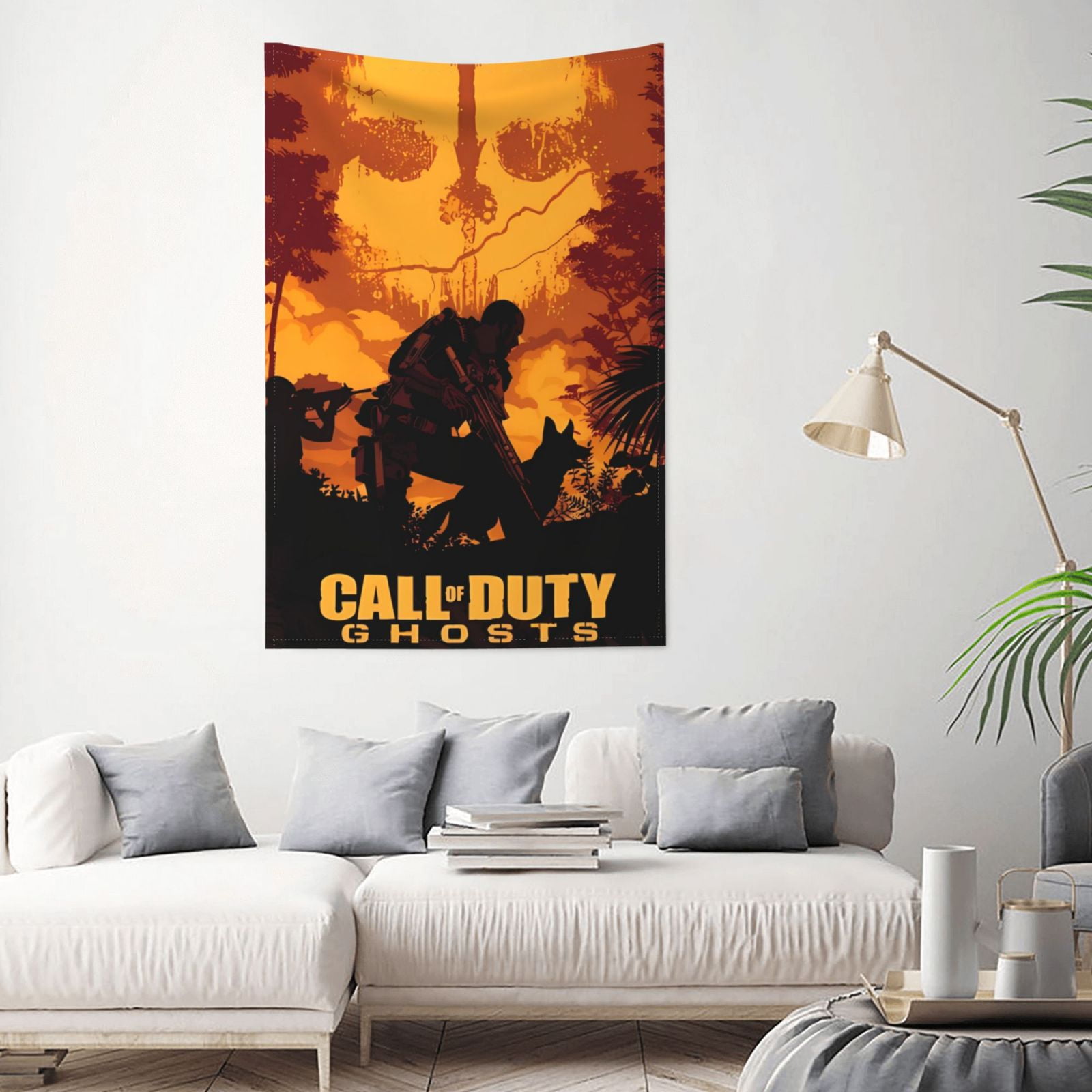 Call Of Duty Wall Hanging Tapestry - Aesthetic Dorm Room Decor ...