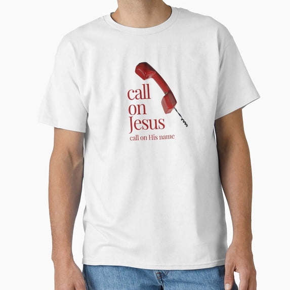 Call On Jesus Y2K Retro Vintage s For s Shirt, Trendy Typography ...