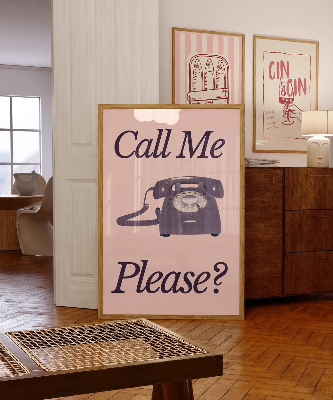Call Me Please Print ~ Purple Phone Poster ~ Gift For Boyfriend ~ High ...