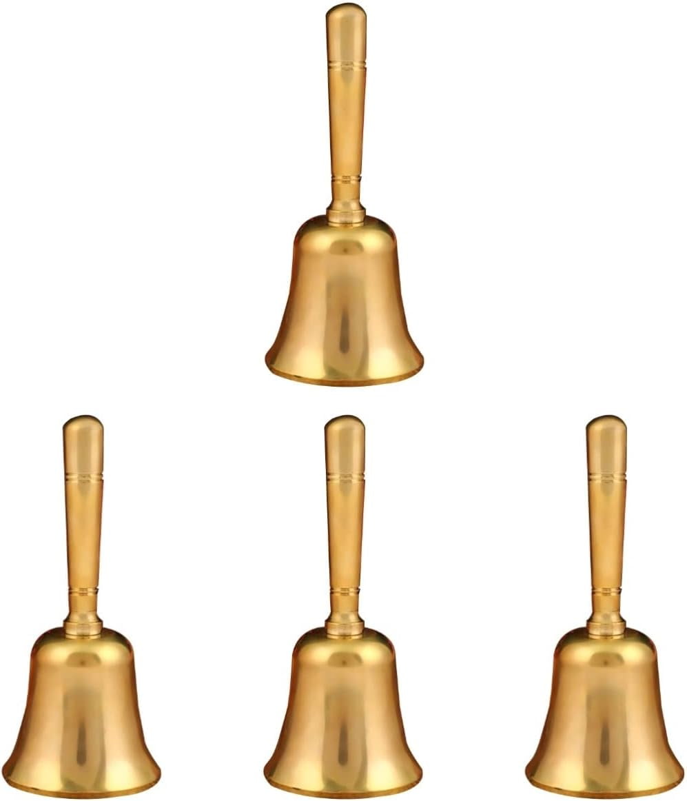 Call Service Bell 4pcs Decorative Hand Bell Vintage Call Bell Bar ...