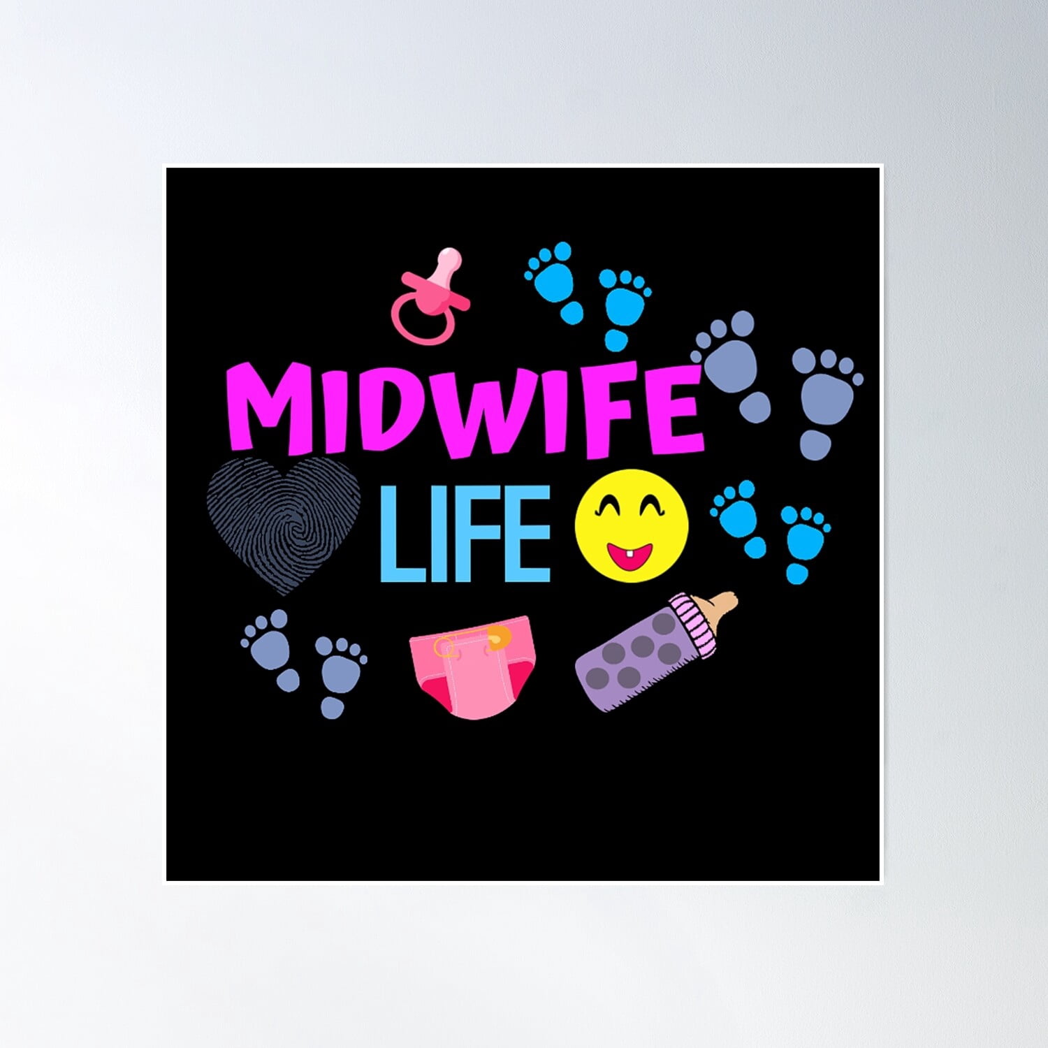 Call The Midwife Life Poster Wall Art, Modern Wall Decor, 24x24 ...