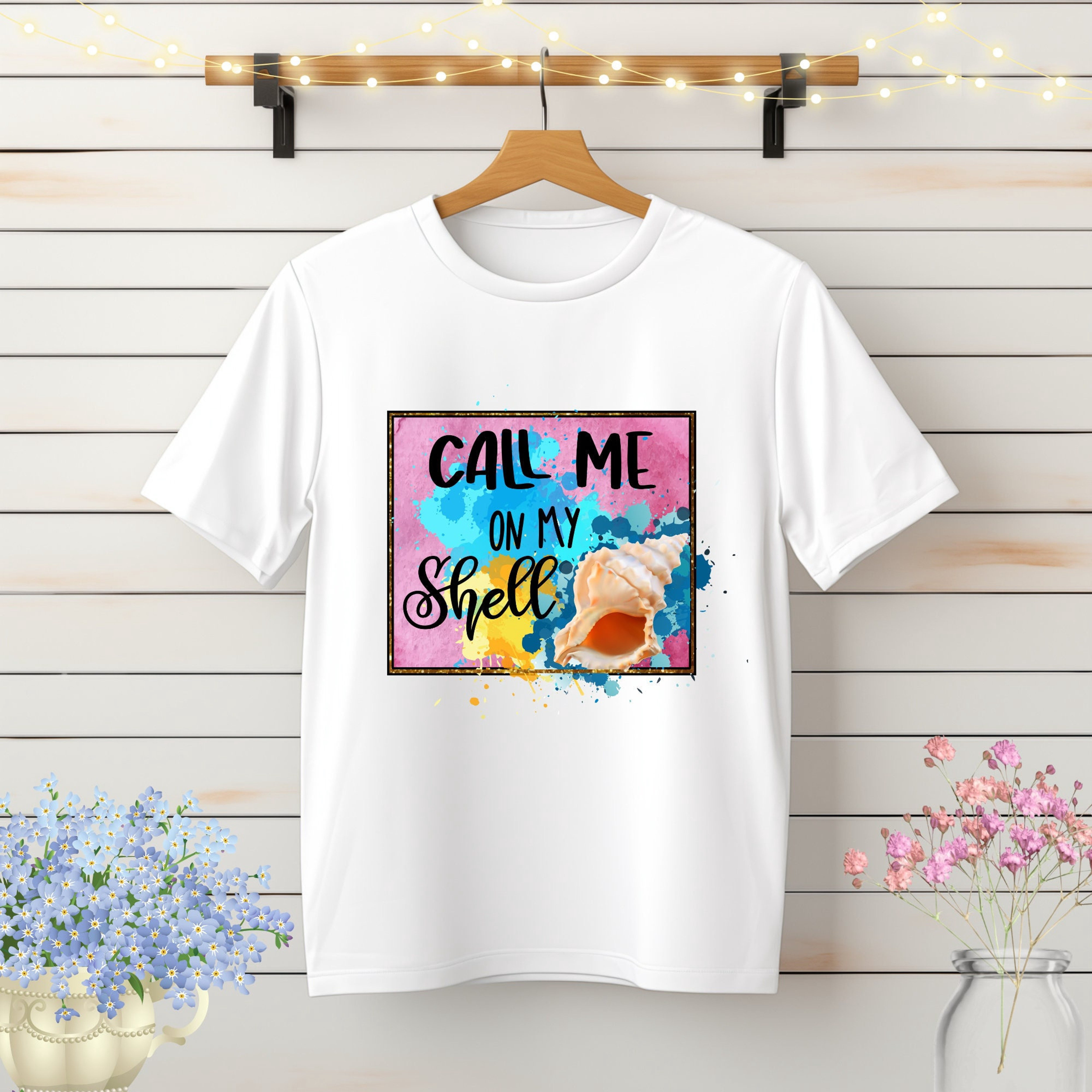 Call me on my shell tshirt Unisex Softstyle tshirt Vacation Shirt ...