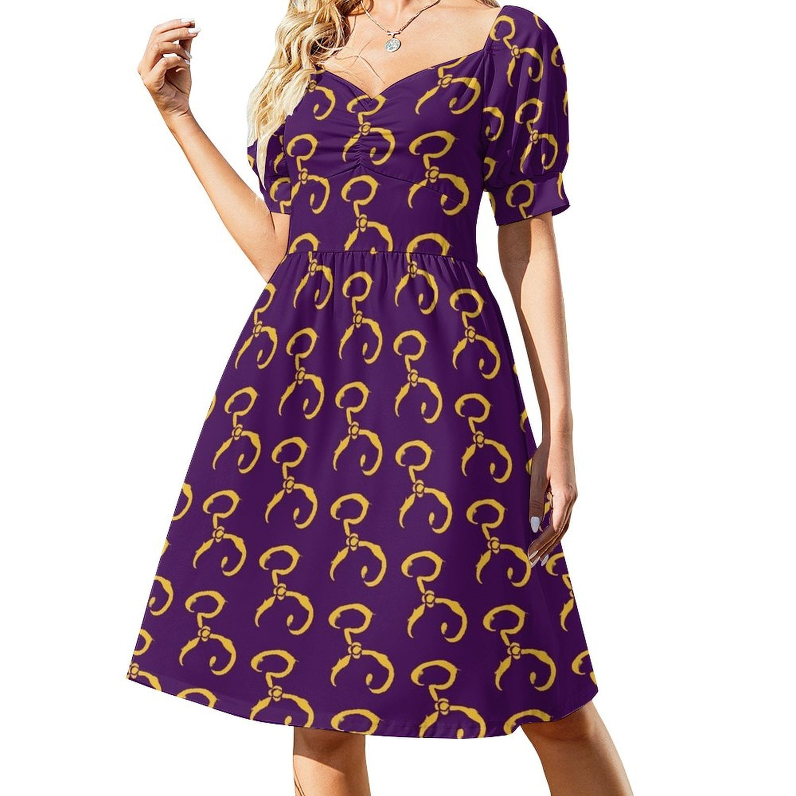 Call of Cthulhu - The Yellow Sign - In King's Gold Sleeveless Dress ...
