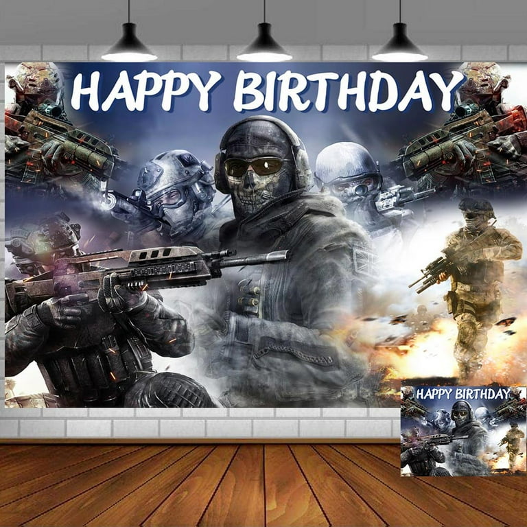 Call Of Duty Birthday Party Supplies