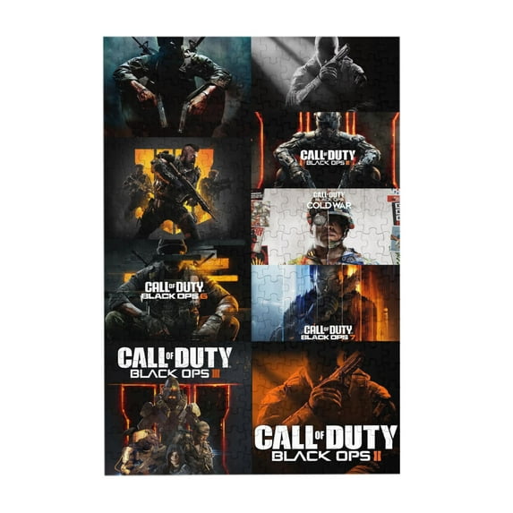 Call of Duty Black Ops 300 Piece Jigsaw Puzzle Picture Puzzle Glossy ...