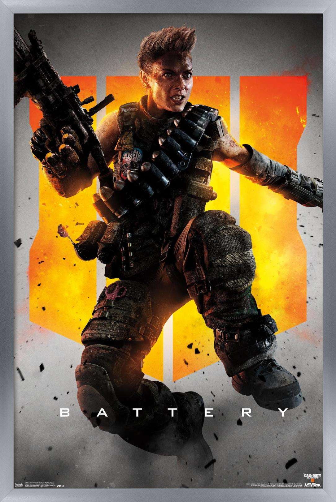 Call of Duty: Black Ops 4 - Battery Key Art Wall Poster, 14.725" x 22. ...