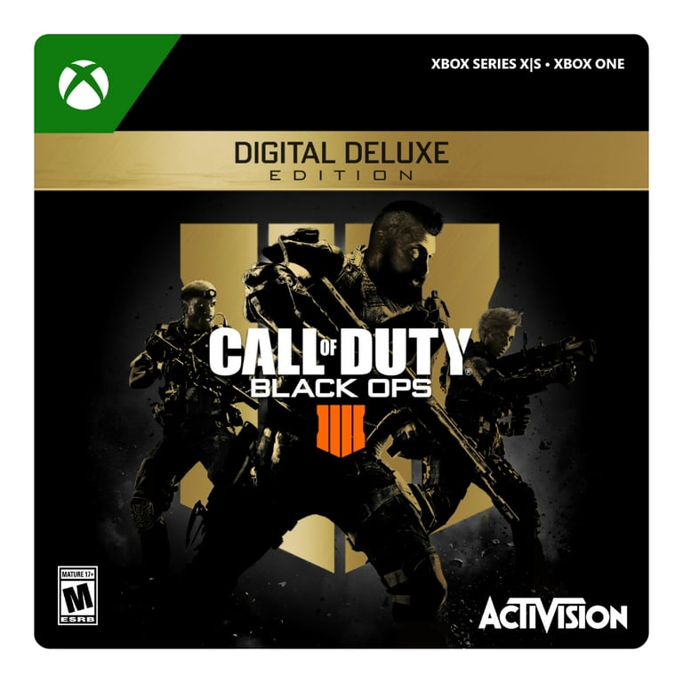 Call of Duty Black Ops 4 Digital Deluxe Xbox One Xbox Series X S Digital