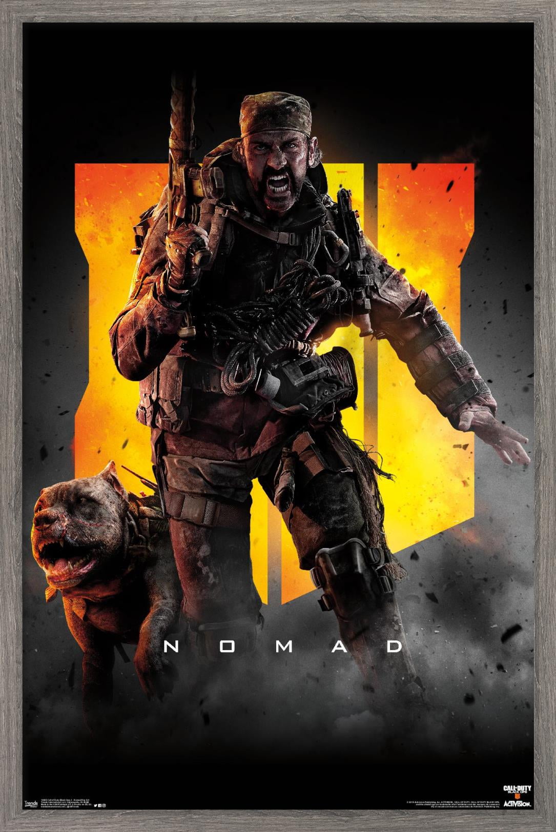 Call of Duty: Black Ops 4 - Nomad Key Art Wall Poster, 14.725" x 22.375 ...