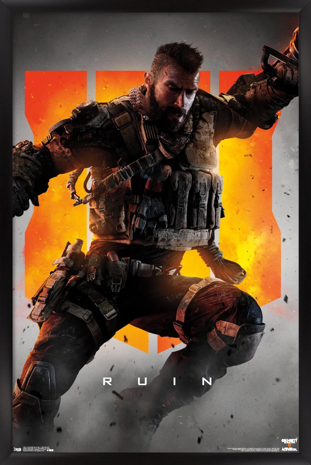 Call of Duty: Black Ops 4 - Ruin Key Art Wall Poster, 22.375" x 34 ...