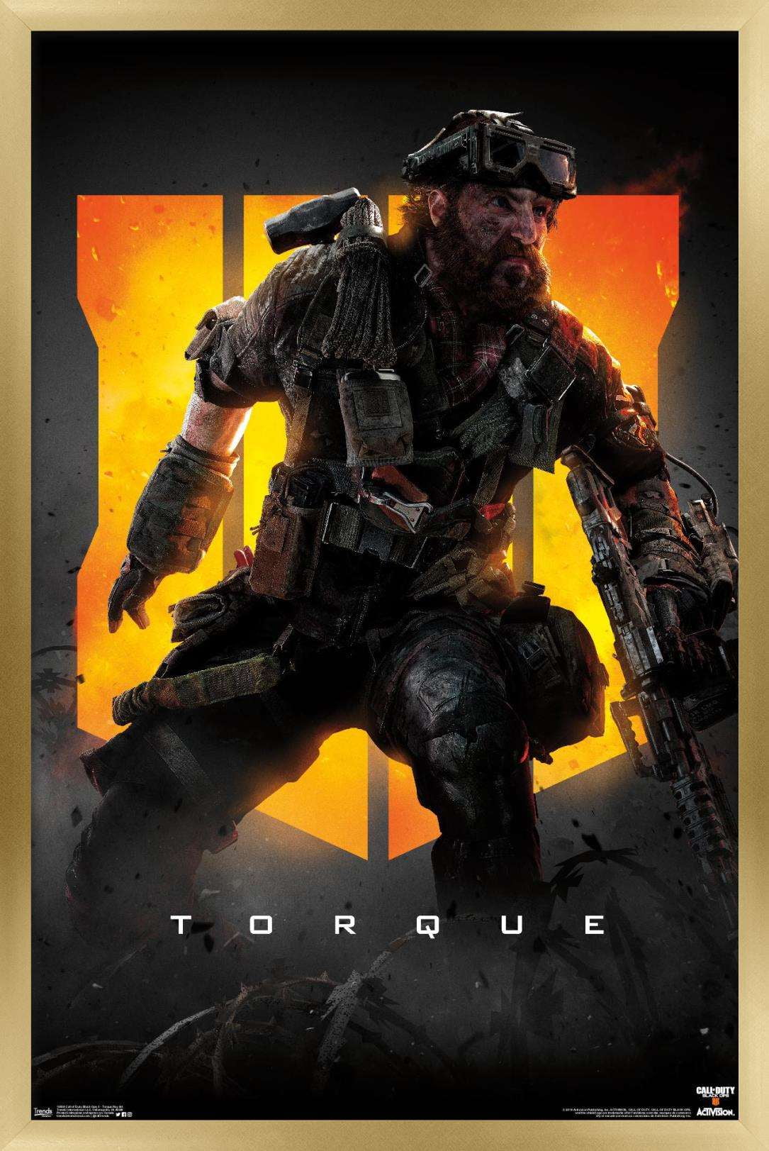 Call of Duty: Black Ops 4 - Torque Key Art Wall Poster, 22.375" x 34 ...