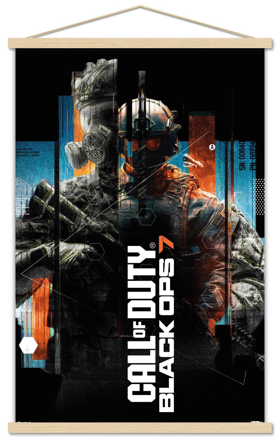Call of Duty: Black Ops 7 (2025) - Split Reality Black Wall Poster with ...