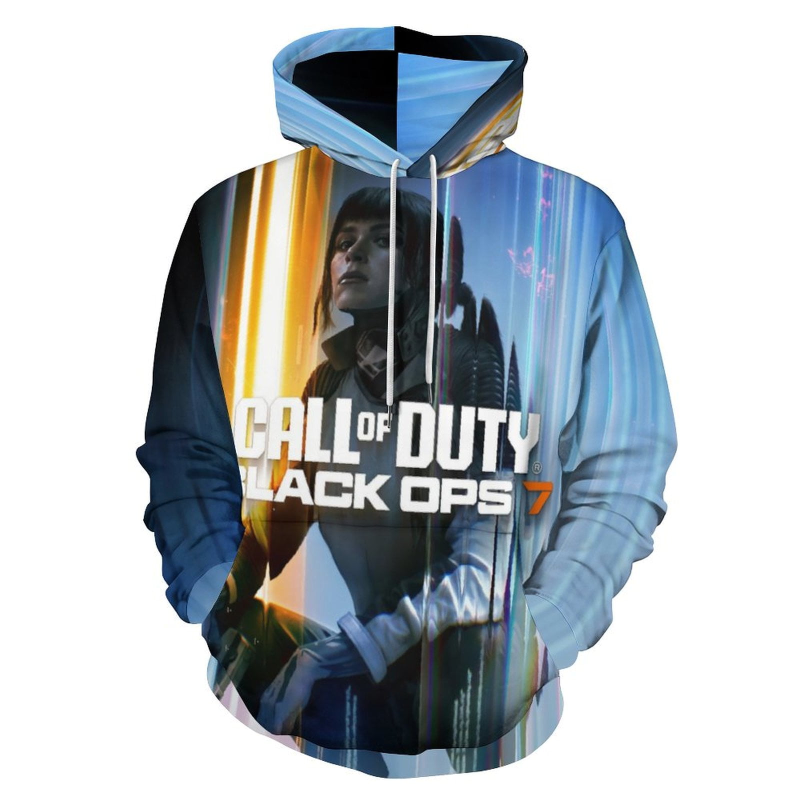 Call of Duty Black Ops Casual Hoodie Jacket Hooded Long Sleeves ...