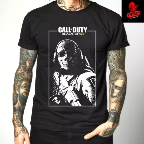 Call of Duty Black Ops II Gamer T-Shirt – COD FPS Video Game Fan ...