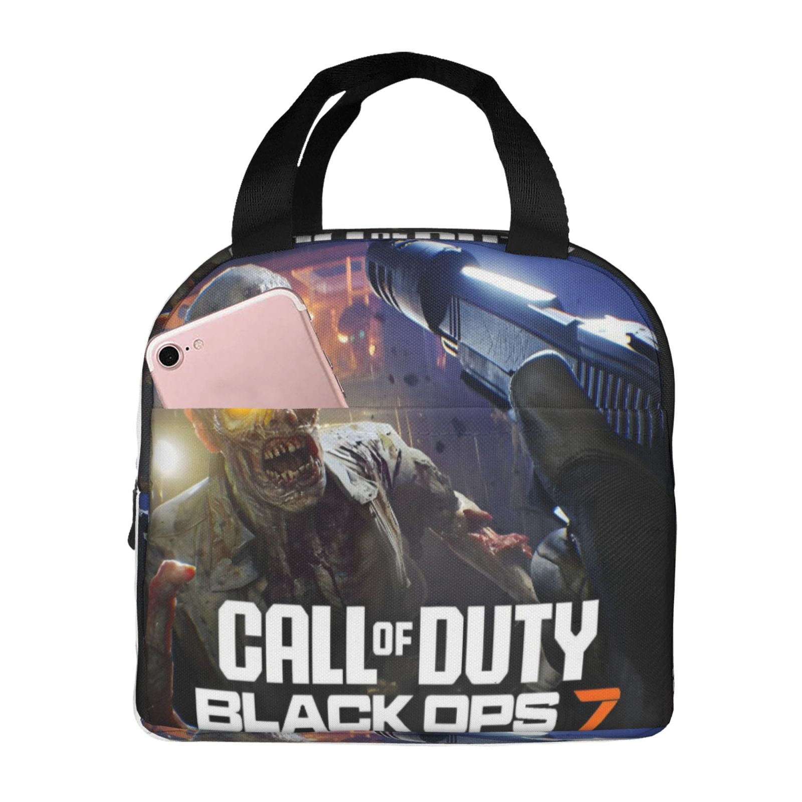 Call of Duty Black Ops Lunch Bag Insulated Lunch Box Reusable ...