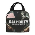 Call of Duty Black Ops Reusable Lunch Bag Cooler Tote Bag Adjustable ...