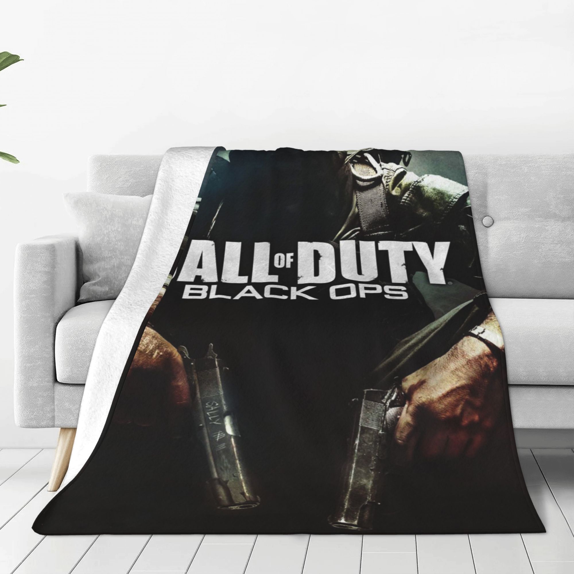 Call of Duty Black Ops Soft Micro Fleece Blanket Throw Lightweight ...