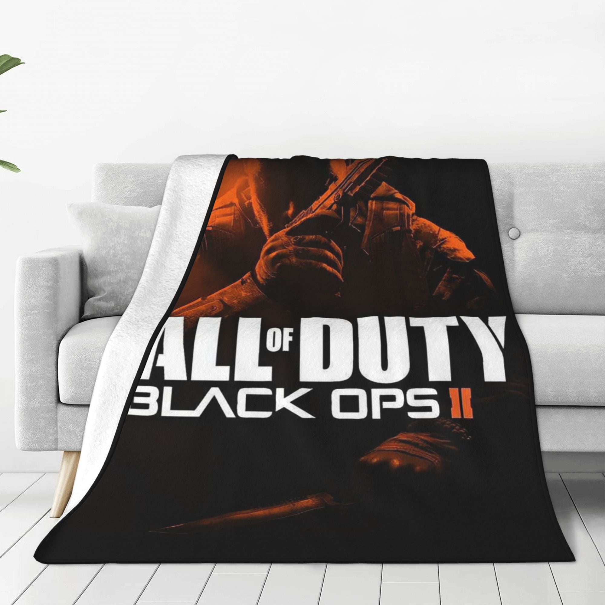 Call of Duty Black Ops Soft Micro Fleece Blanket Throw Lightweight ...