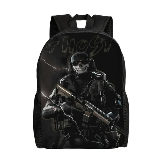 Call of Duty Ghost Backpack Lightweight Daypack Adjustable Shoulder ...