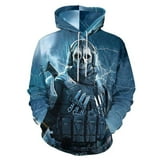 Call of Duty Ghost Casual Hoodie Jacket Hooded Long Sleeves Sweatshirt ...