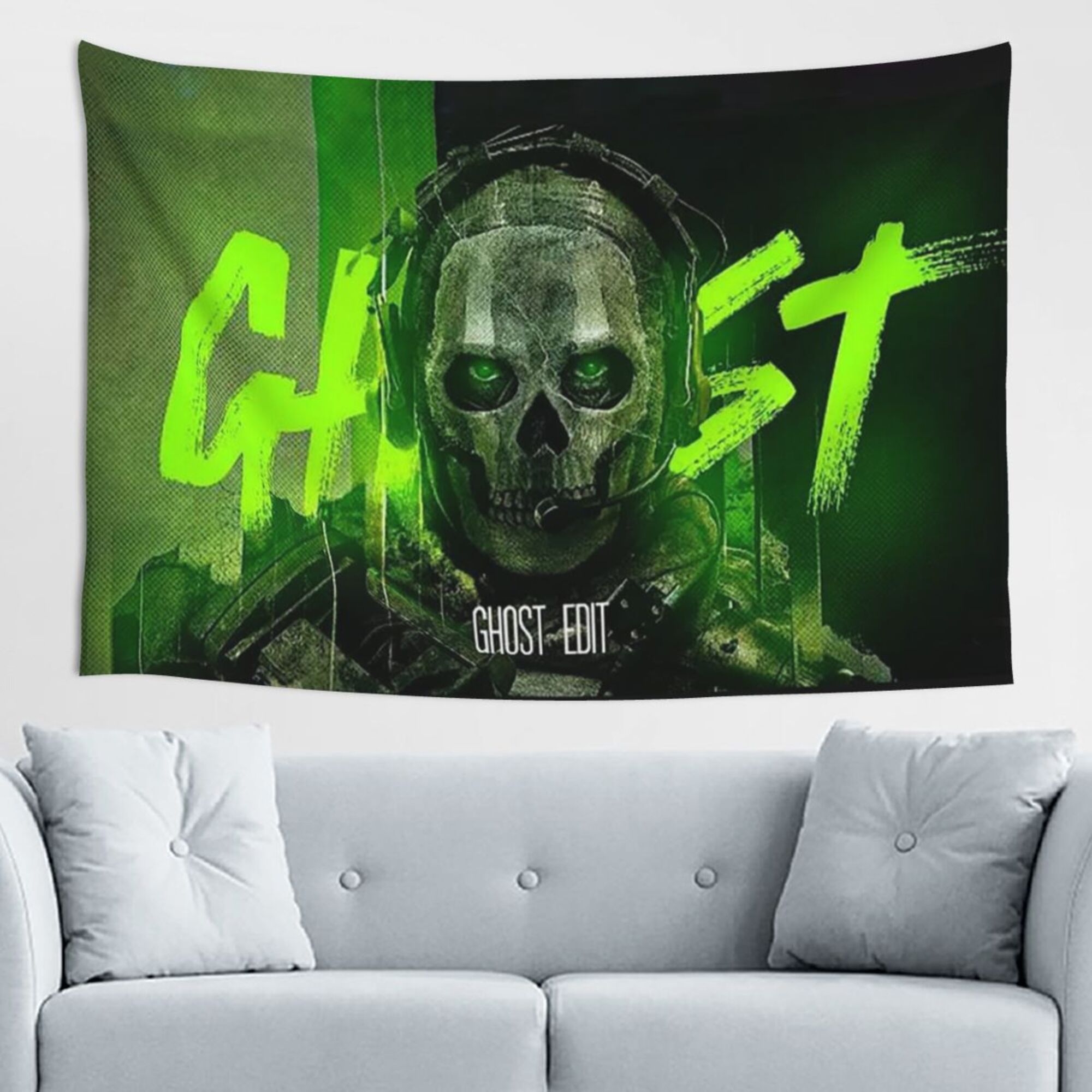 Call of Duty Ghost Tapestry 60 X 40 inch Home Decor for Bedroom Living ...