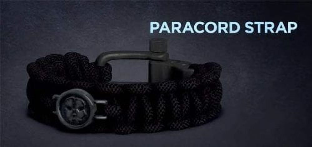 Activision Call of Duty Ghosts Black Paracord Strap Bracelet - Tactical ...