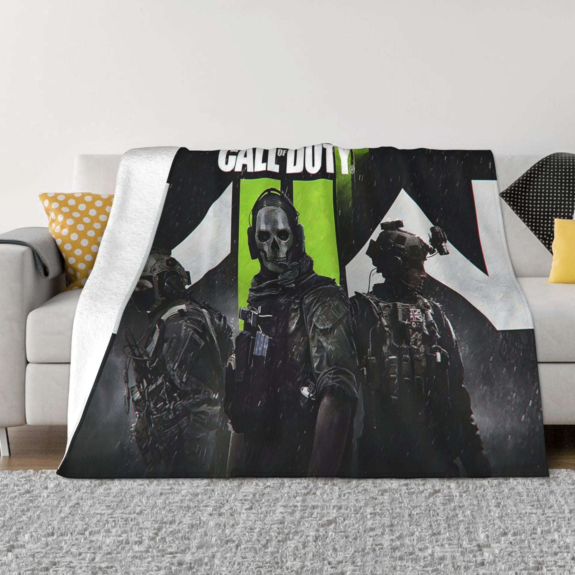 Call of Duty Mobile Soft Micro Fleece Blanket Throw Lightweight Flannel ...