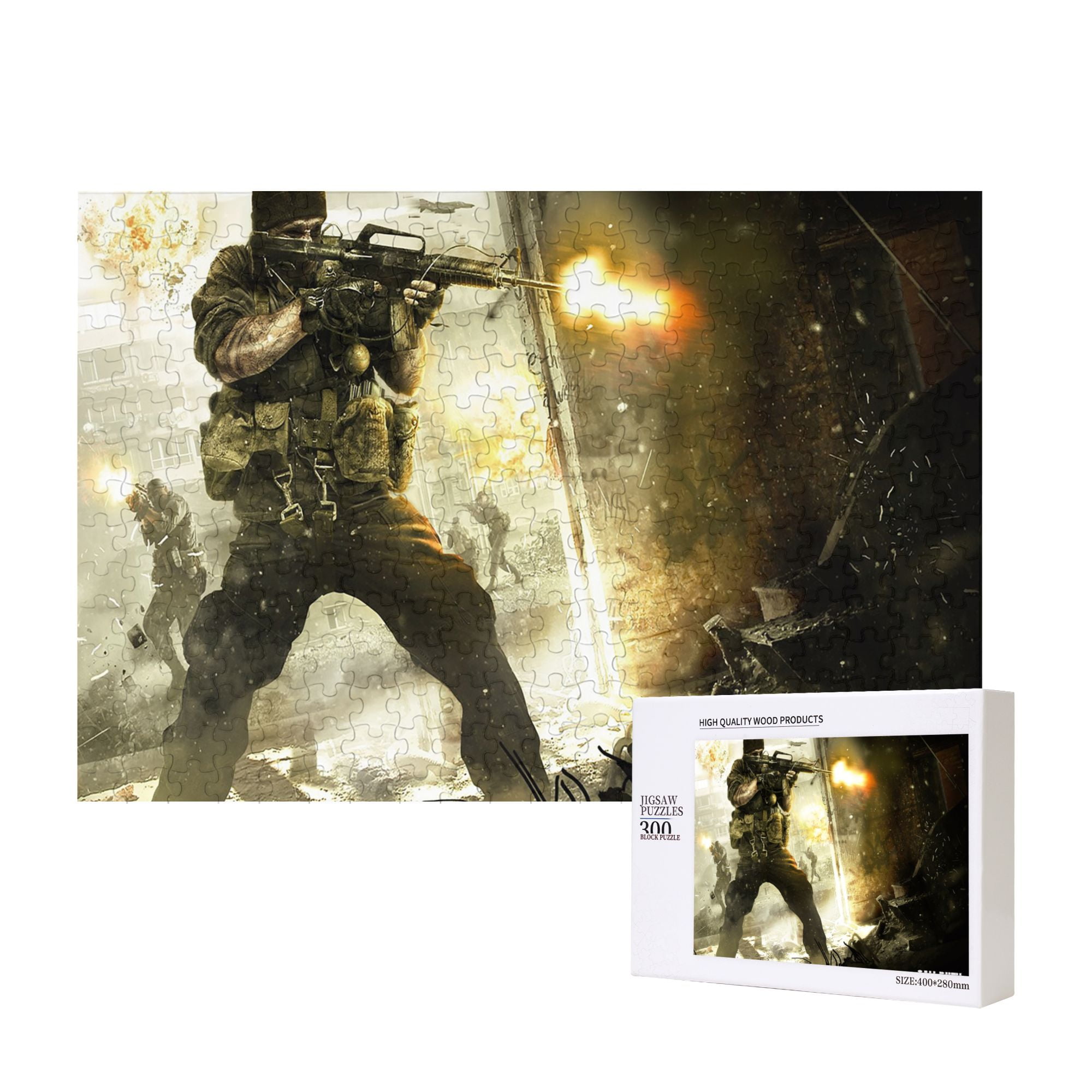 Call of Duty Modern Warfare 300 Piece Jigsaw Puzzle Puzzle for Adults ...
