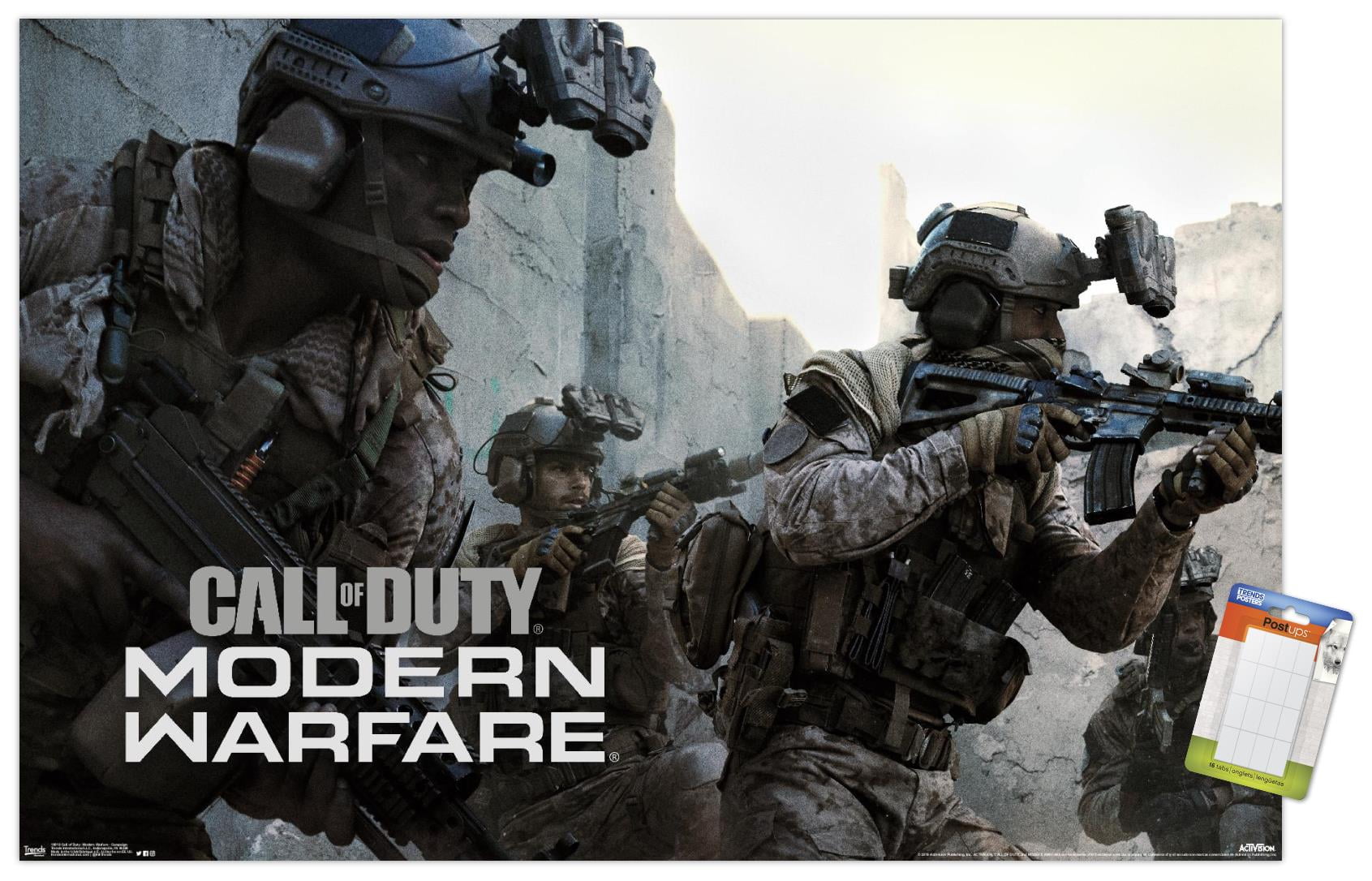 Call of Duty: Modern Warfare - Campaign Wall Poster, 14.725" x 22.375 ...