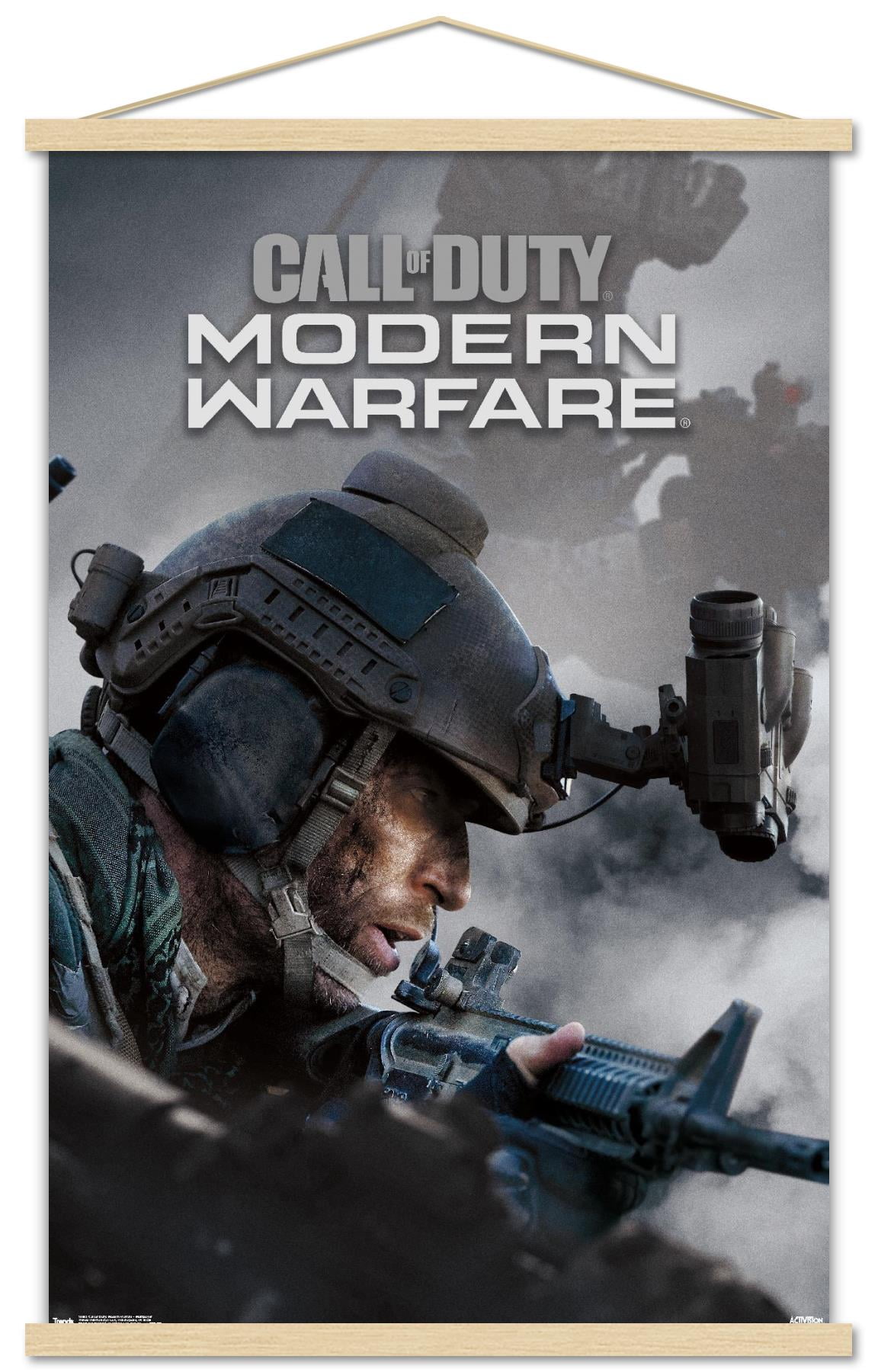 Call of Duty: Modern Warfare - Multiplayer Wall Poster with Wooden ...