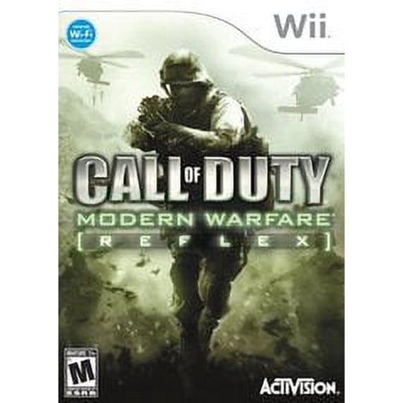 Pre-Owned Call of Duty Modern Warfare Reflex Edition Nintendo Wii First ...