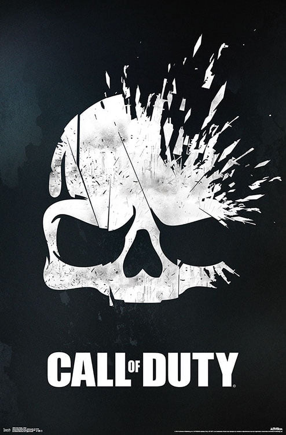 Call of Duty - Skull Wall Poster, 22.375" x 34" - Walmart.com