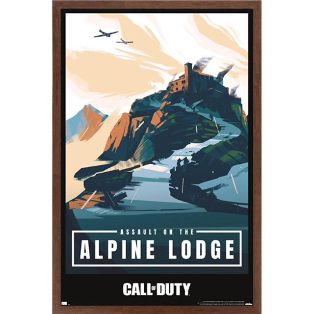 Call of Duty: Vanguard - Alpine Lodge Wall Poster, 22.375" x 34 ...