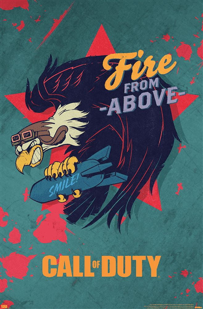 Call of Duty: Vanguard - Fire From Above Wall Poster, 22.375" x 34 ...