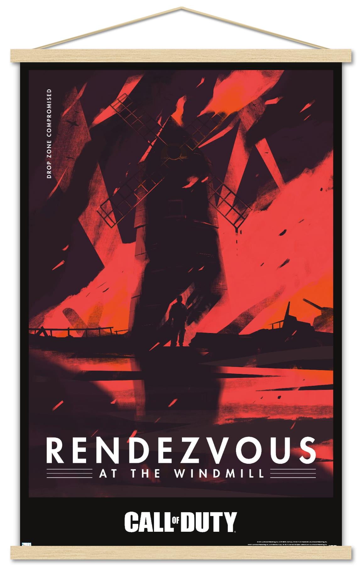 Call of Duty: Vanguard - Rendezvous Wall Poster with Wooden Magnetic ...