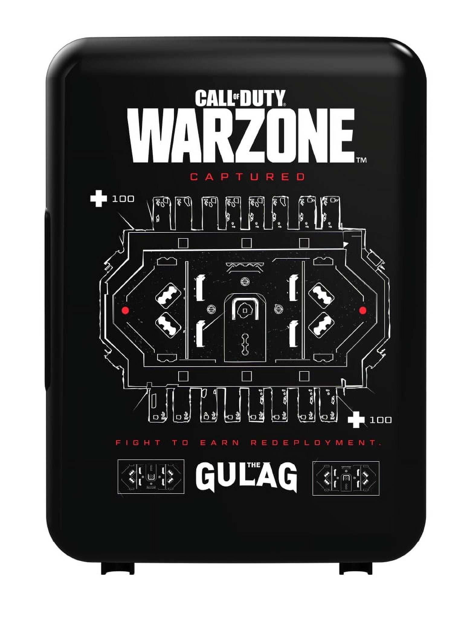 Call of Duty Warzone 4L 6-Can Mini Fridge, Black - Walmart.com