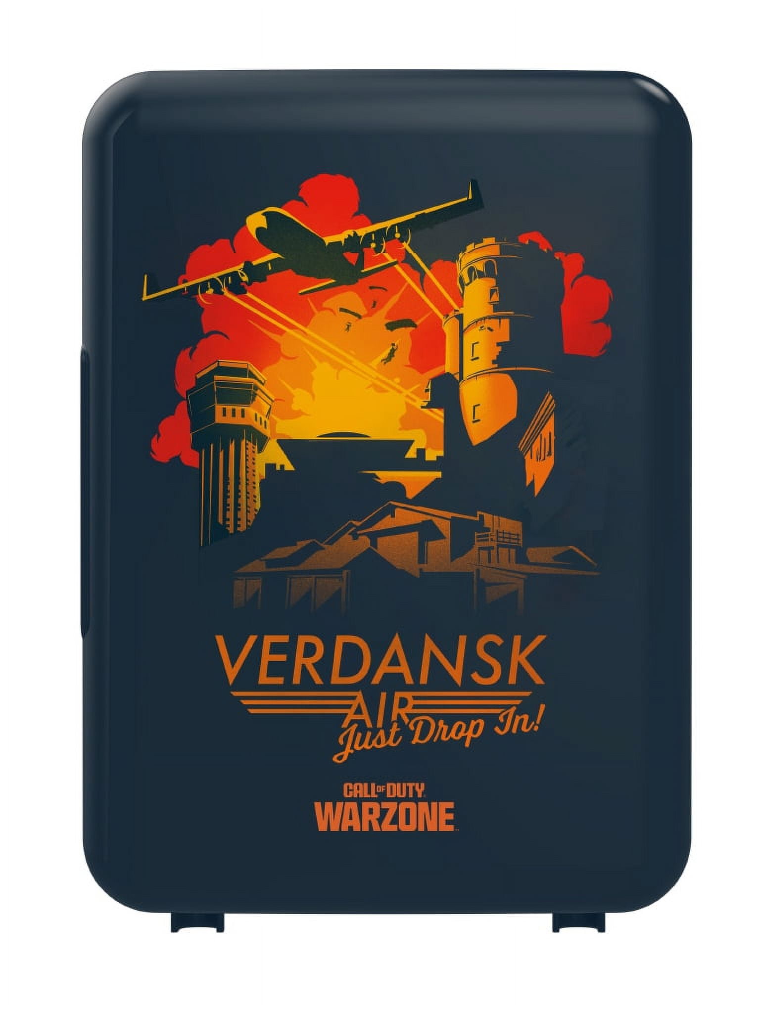 Call of Duty Warzone: Verdansk Air 6-Can Mini Fridge - Walmart.com