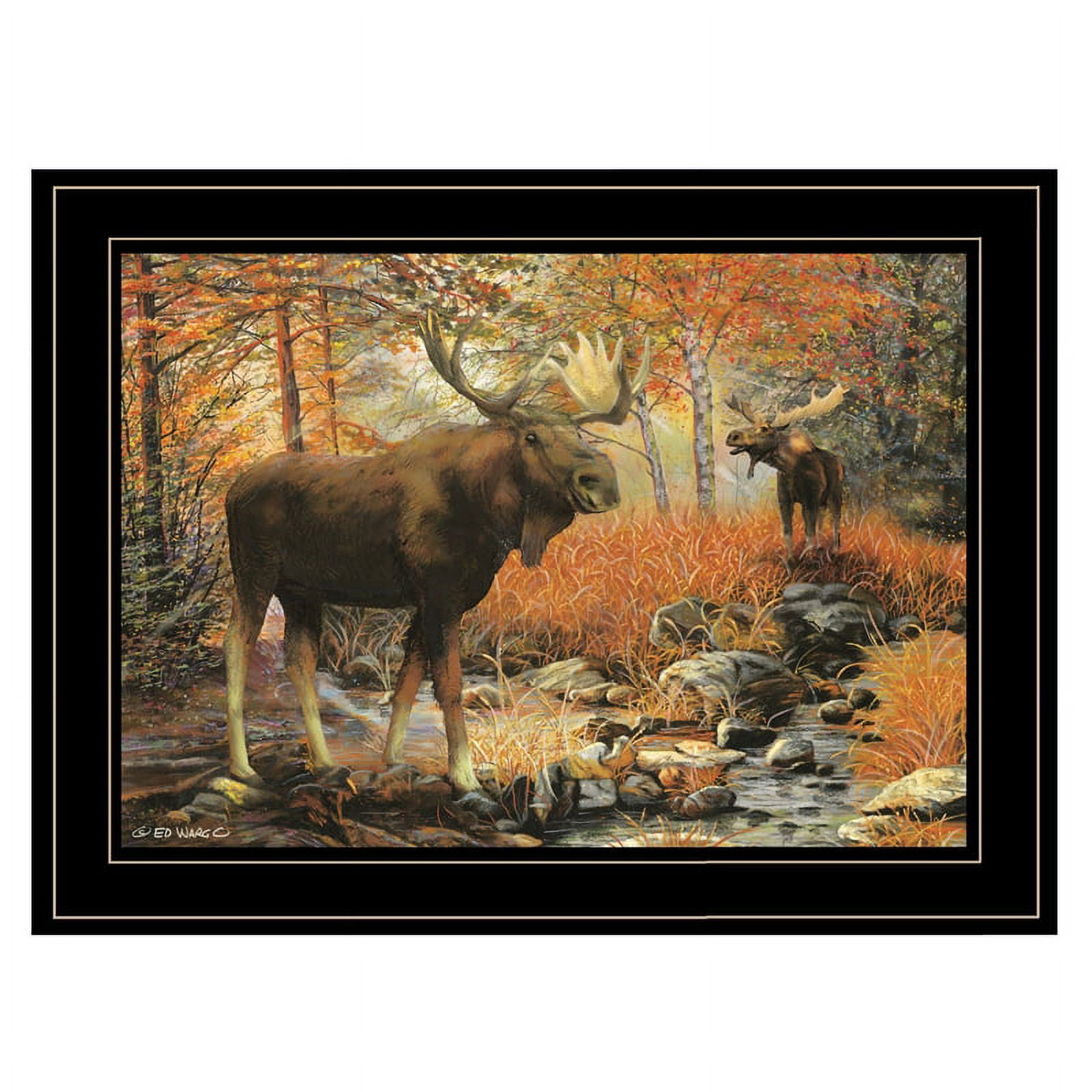 Call of the Wild By Ed Wargo Printed Framed Wall Art Wood Multi-Color ...