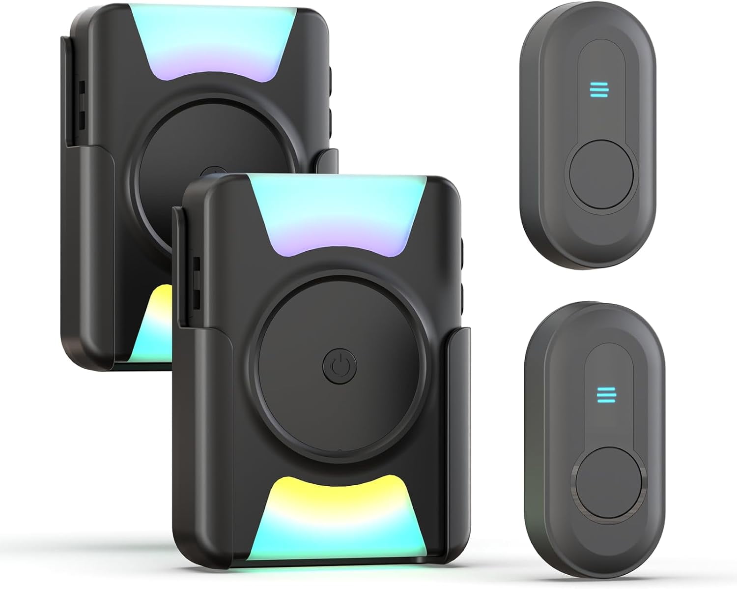 CallToU Hearing Impaired Doorbell 1000FT Wireless Battery Operated Door ...