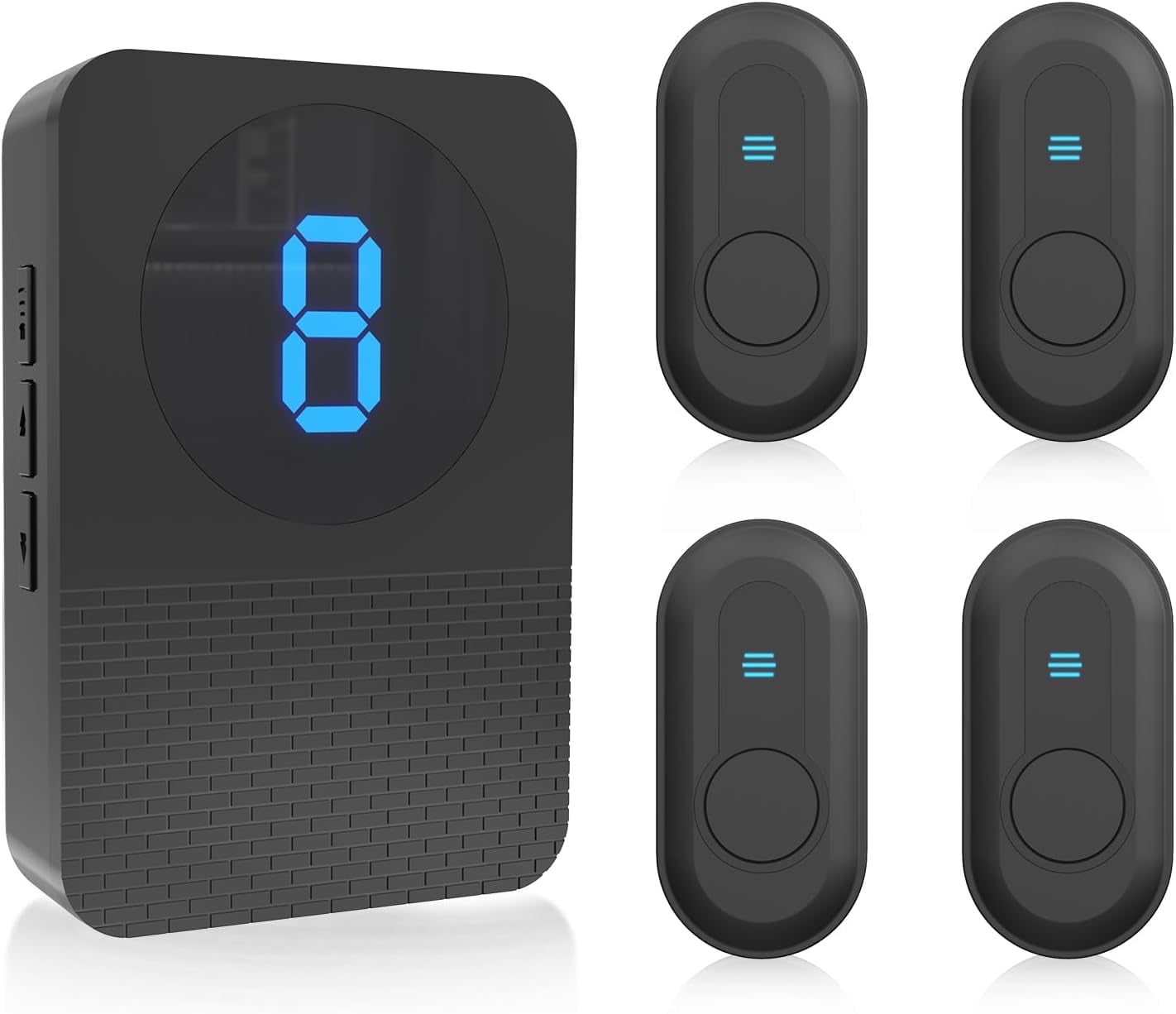 CallToU Wireless Caregiver Pager Call Button 500ft Smart Nursing Call ...