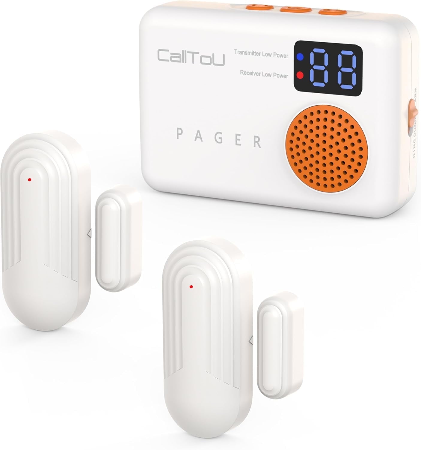 CallToU Wireless Door Chimes, Potable Door Chimes When Door Opens, Door ...