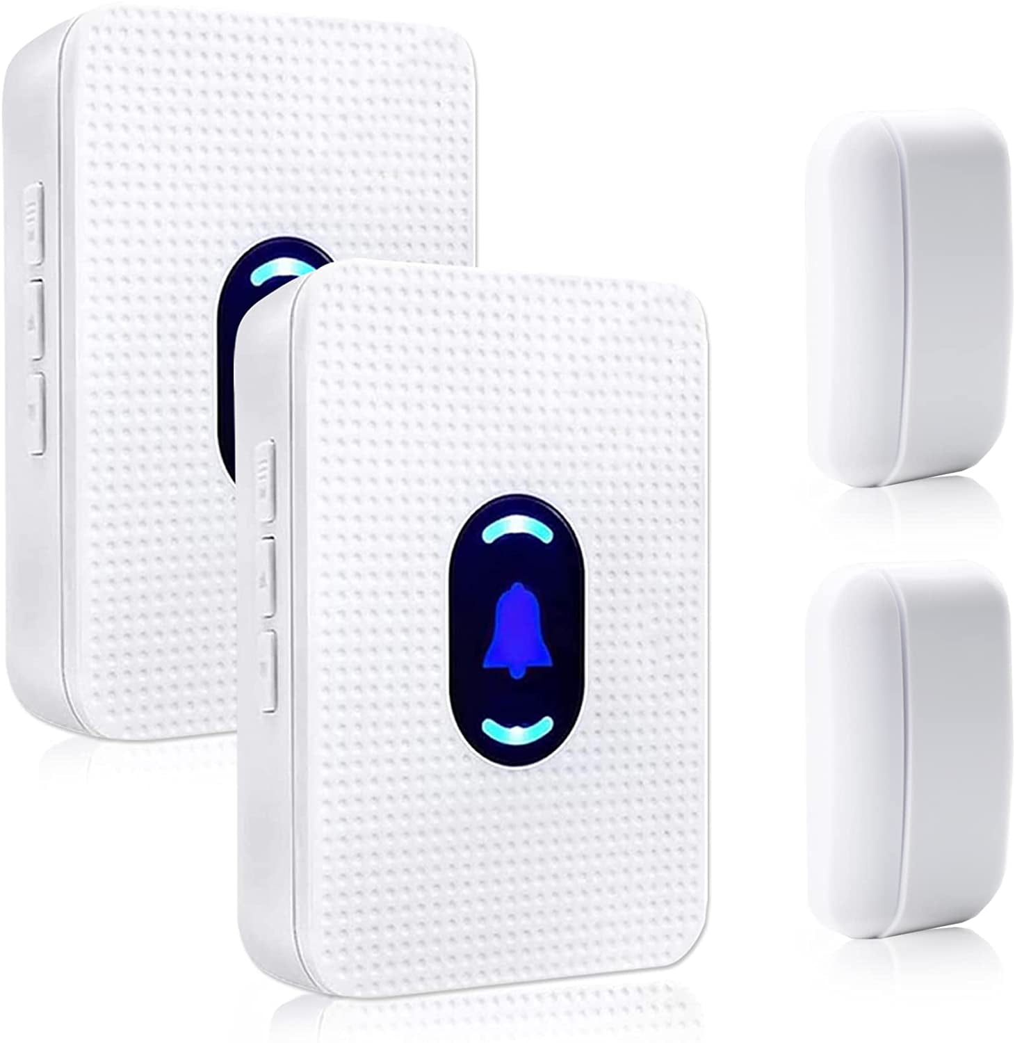 CallToU Wireless Doorbell Waterproof Door Bell Chime Kit for Home Long ...
