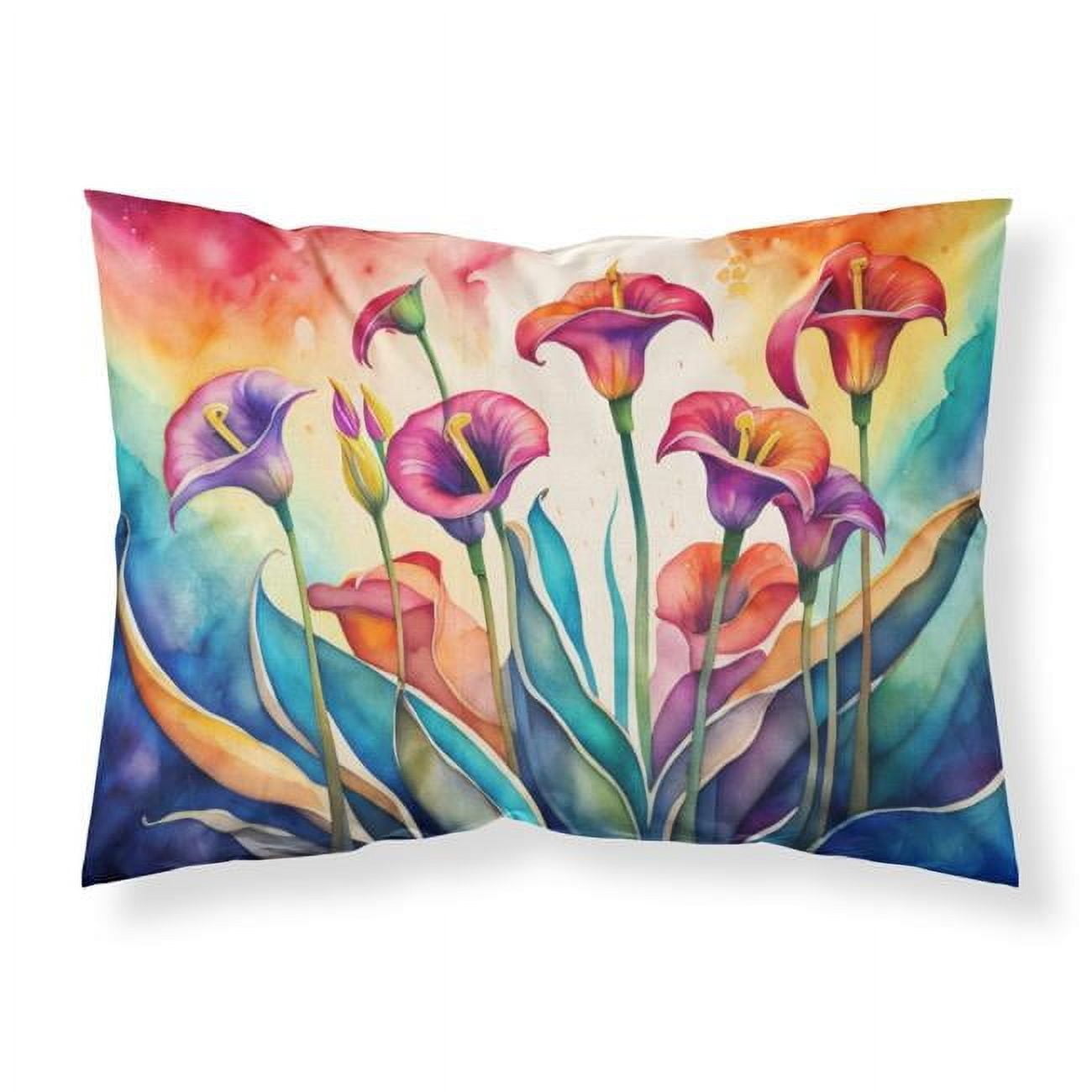 Calla Lilies in Color Fabric Standard Pillowcase - Walmart.com