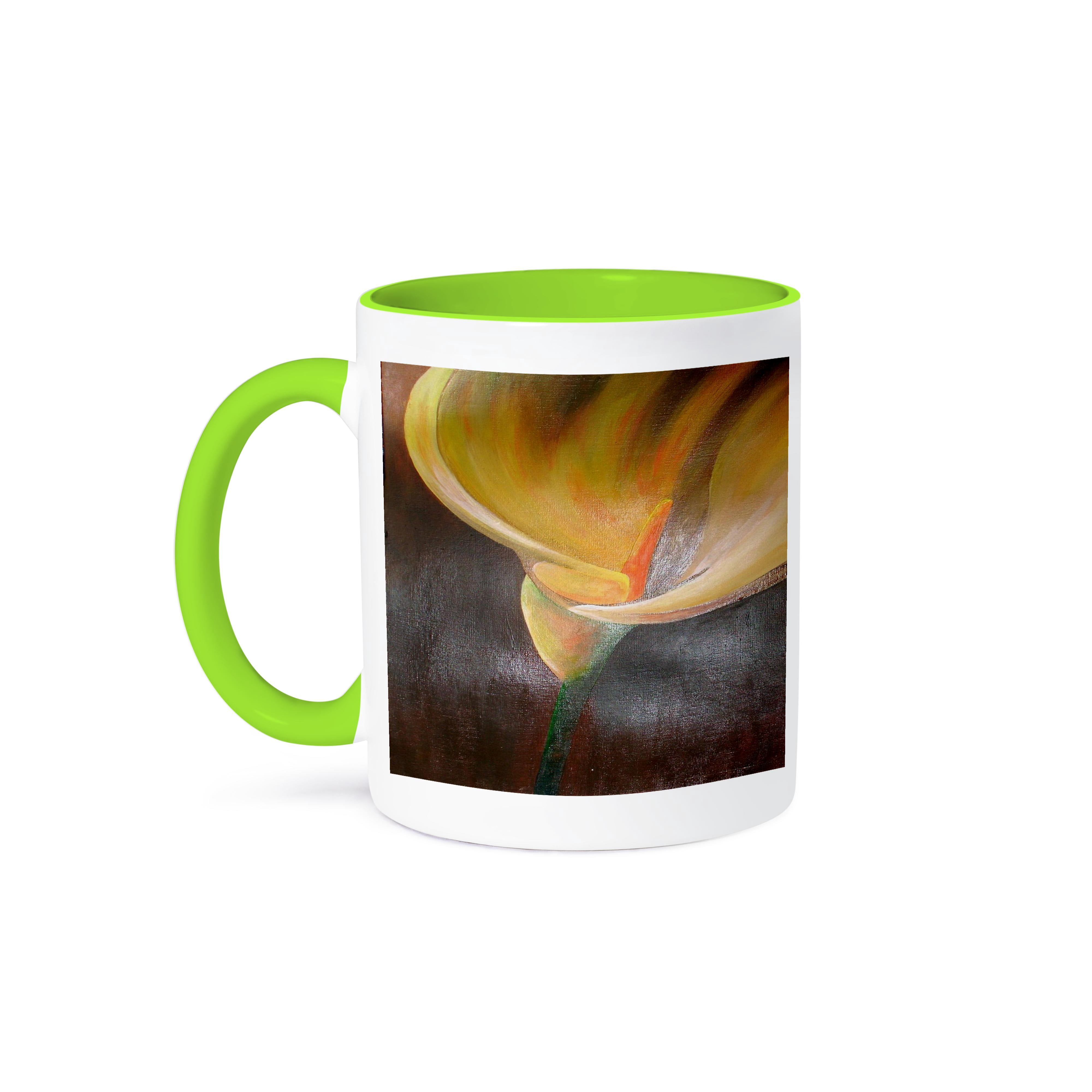 3dRose, Calla Lily A single Easter arum lily painted in a realistic ...