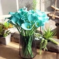 Calla Lily Artificial Flowers(20PCS), Real Touch PU Fake Calla Lily ...