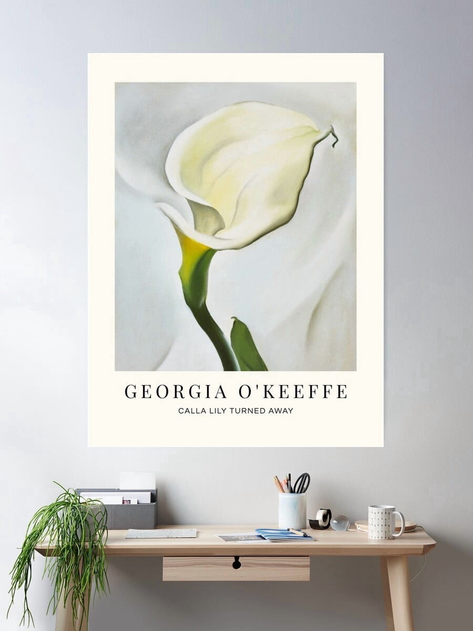 Calla Lily Georgia O'Keeffe Wall Art , Poster Print Only - Walmart.com