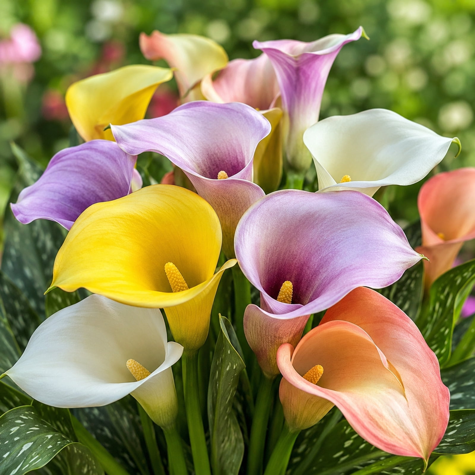 Calla Lily for Planting-(Non-Artificial)--Easy to Grow & Quick thrive ...
