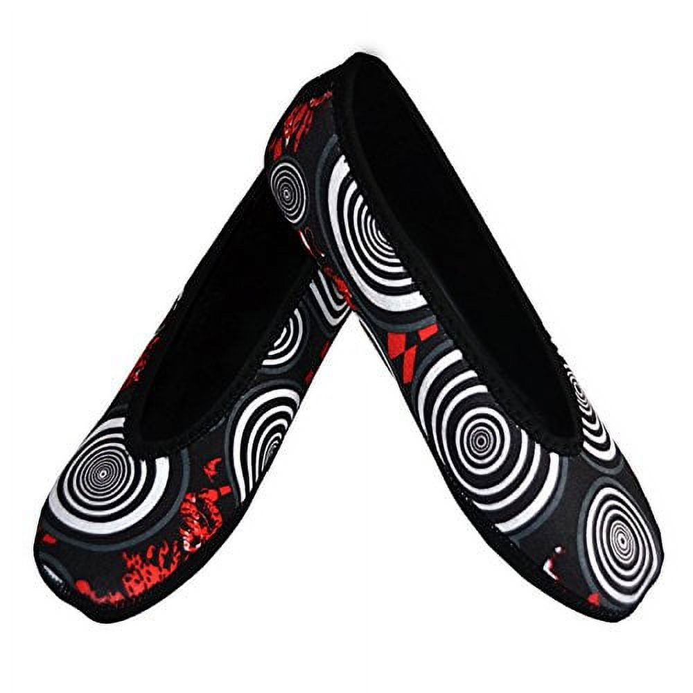 NuFoot Ballet Flats Women's Shoes, Foldable & Flexible Flats, Slipper ...