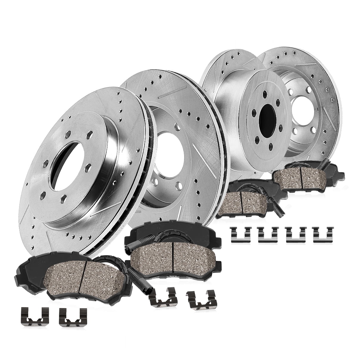 Callahan Brake Parts Brake Kit for Freightliner Sprinter 3500 2019-2021 ...
